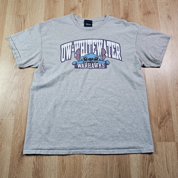 Disney | Shirts | Disney Blue 84 Shirt Mens Medium Lilo And Stitch ...